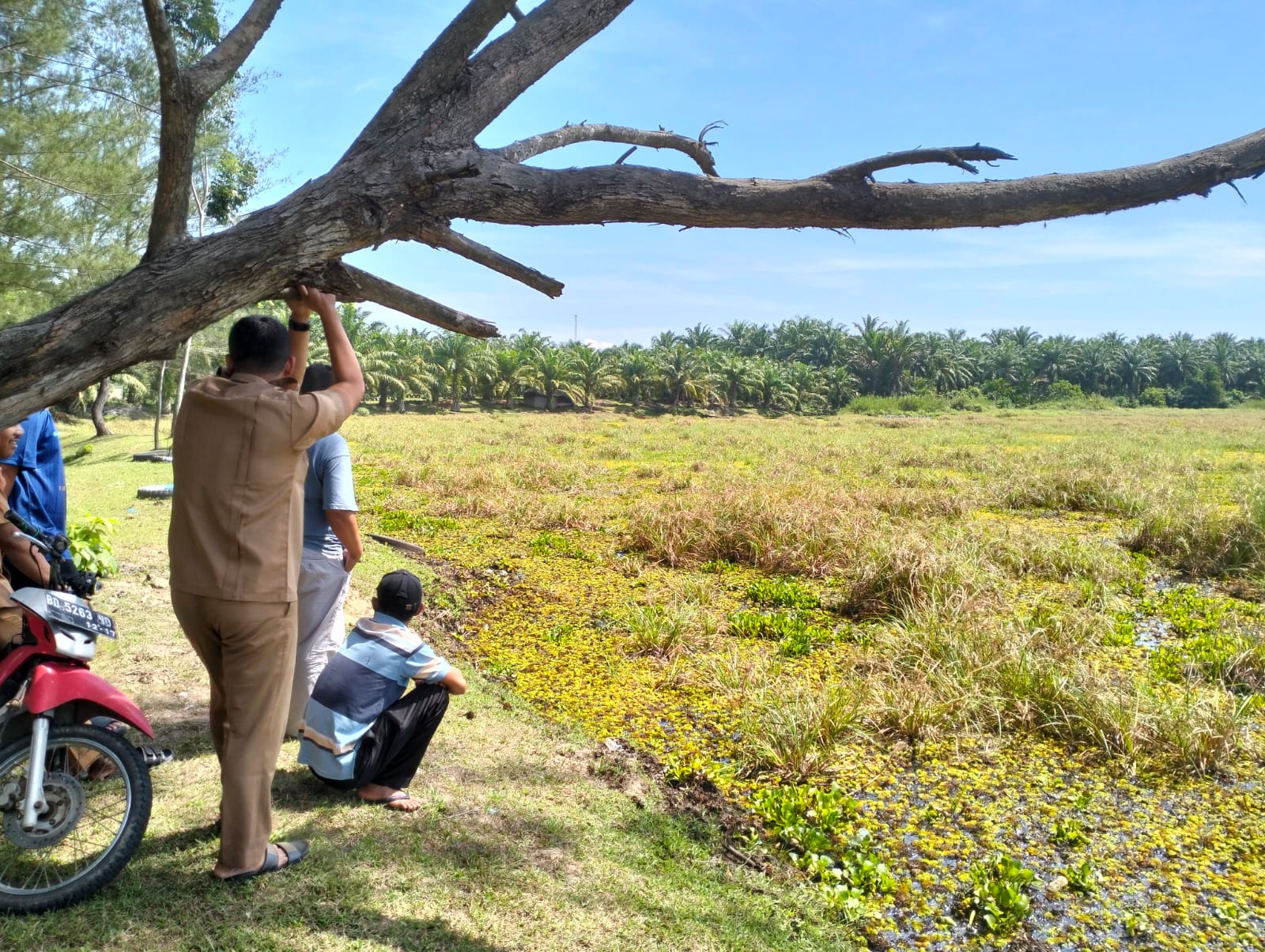 Pembagunan Normalisasi Obyek Wisata Telaga Biru Desa Air Dikit ...